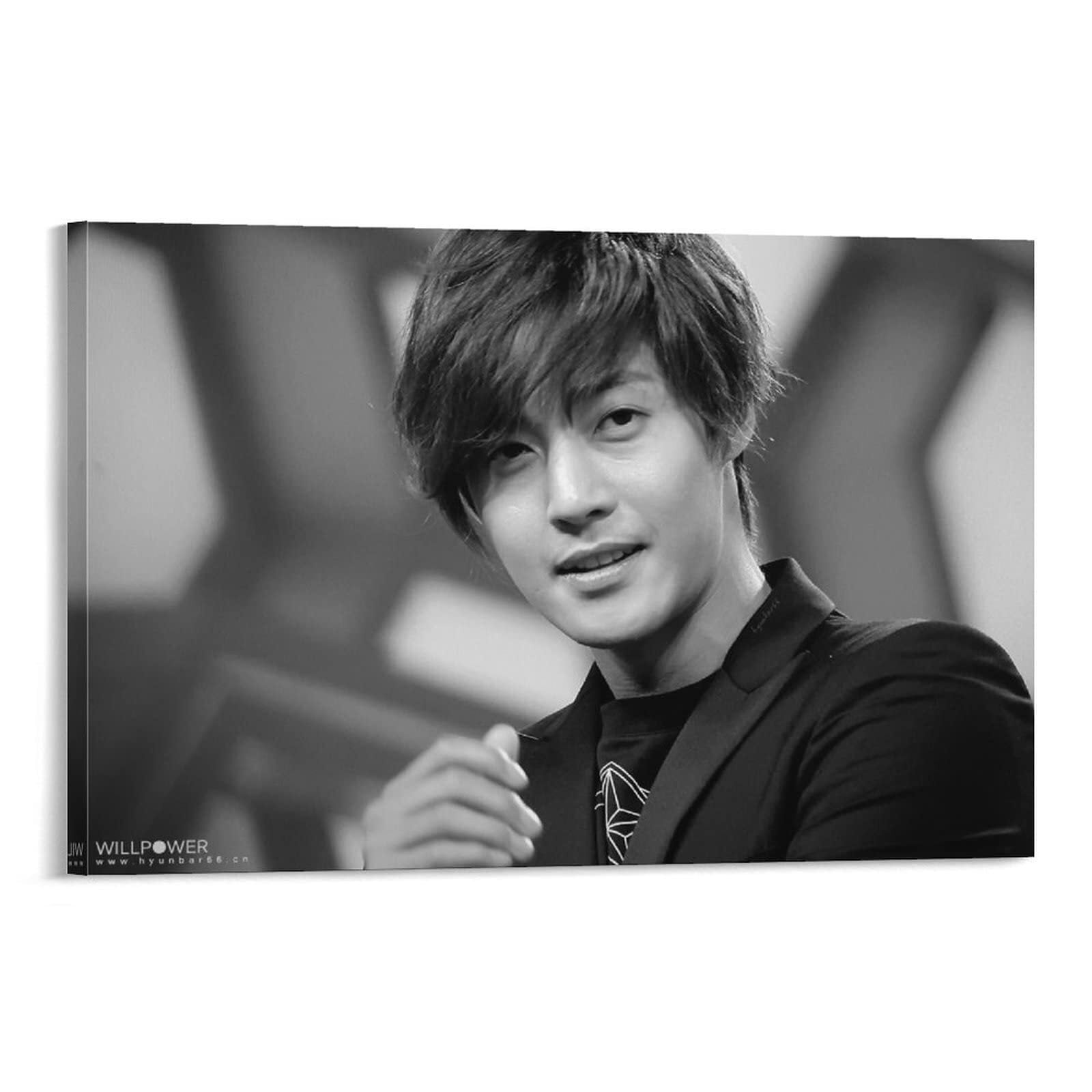 Kim Hyun Joong, A Famous Korean Male Star Poster Canvas Artwork Prints ...