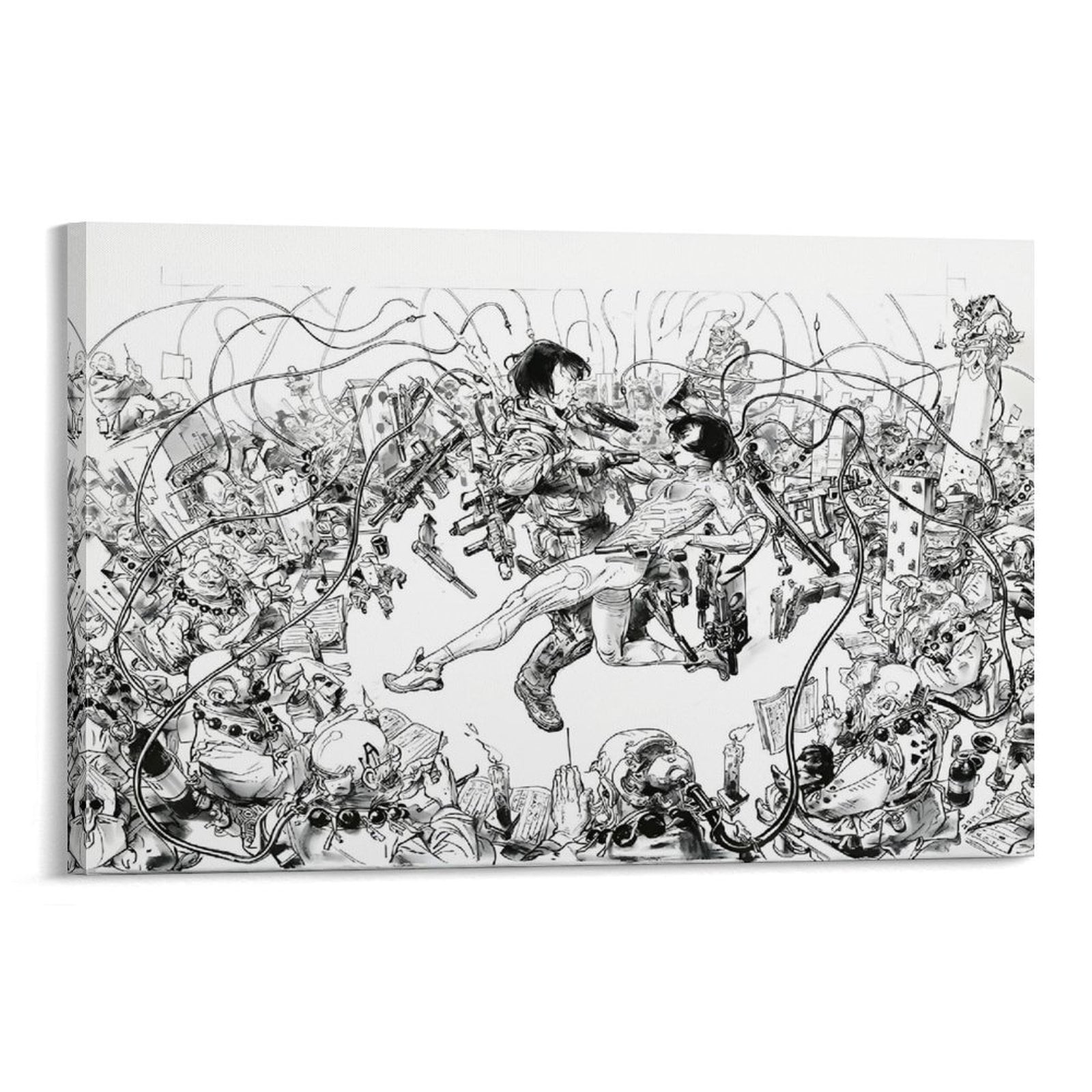 Kim Jung-Gi Korean Famous Illustration Comic Sketch Poster Art Poster ...