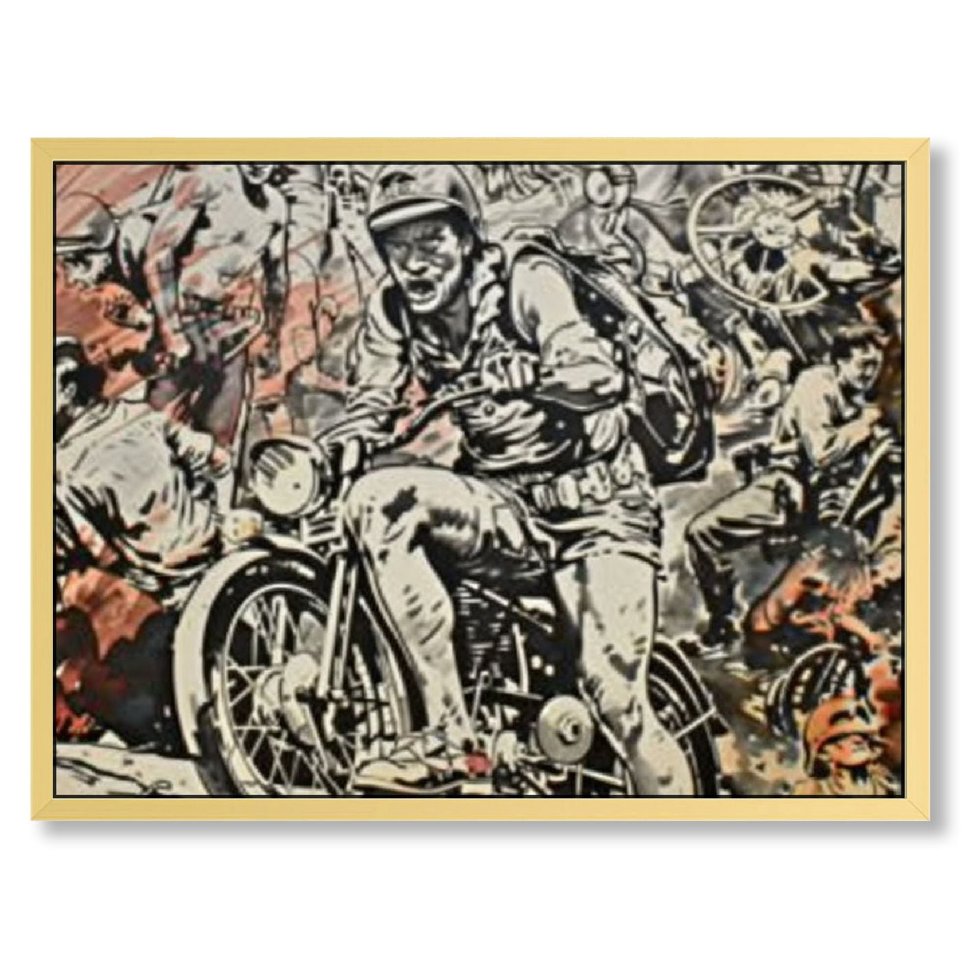 Kim Jung-Gi Korean Famous Illustration Comic Sketch Poster Art Poster ...
