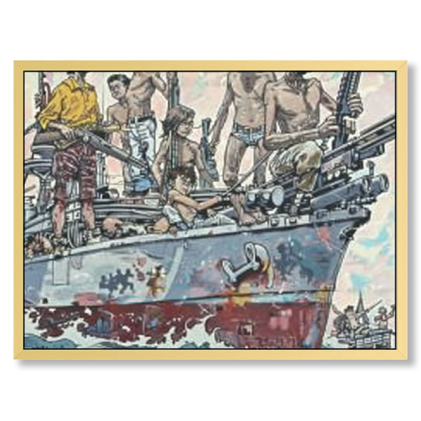Kim Jung-Gi Korean Famous Illustration Comic Sketch Poster Art Poster ...