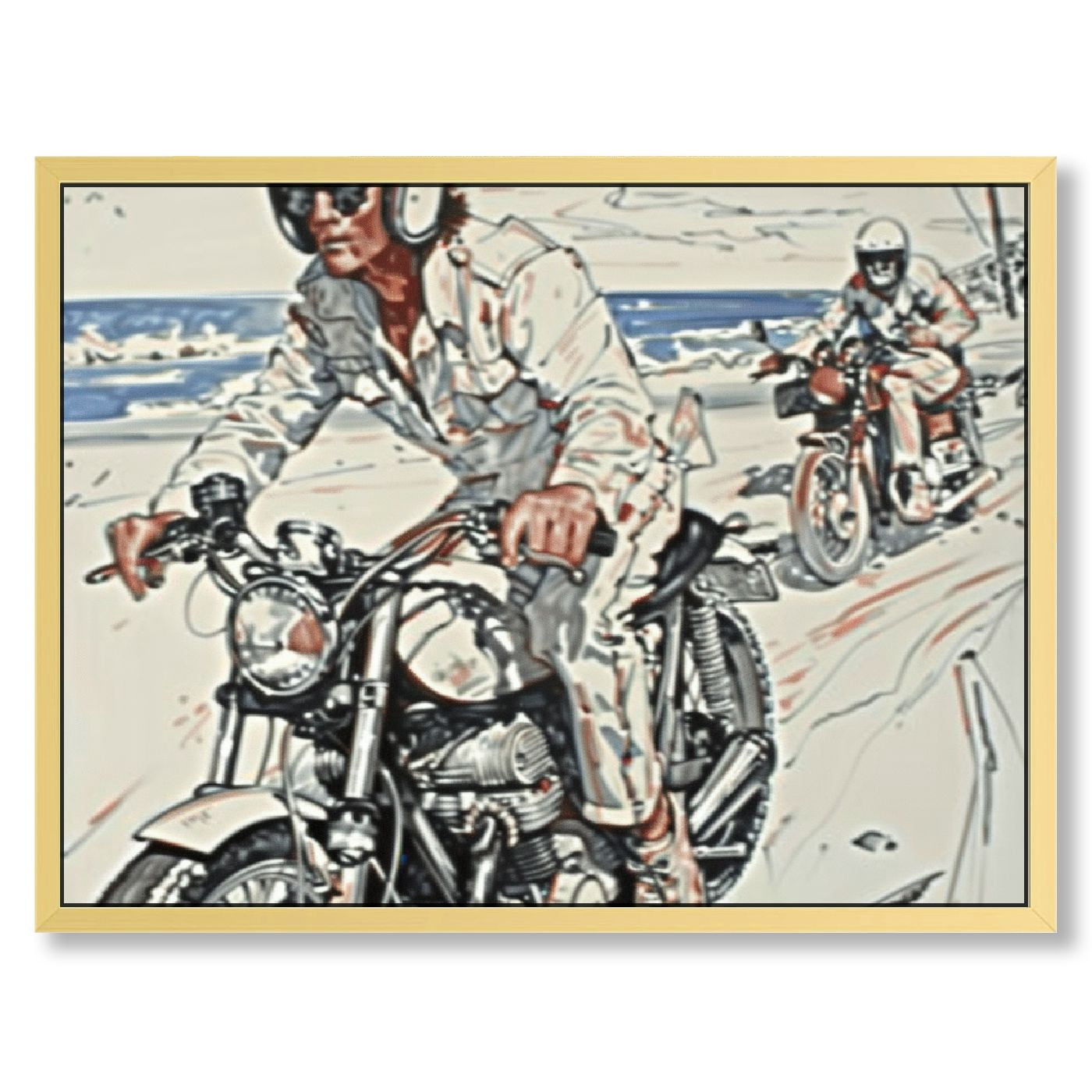Kim Jung-Gi Korean Famous Illustration Comic Sketch s Painting Canvas ...