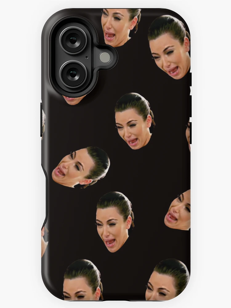 Kim Kardashian Crying iPhone Case for 16 15 14 13 12 11 Pro Max ...