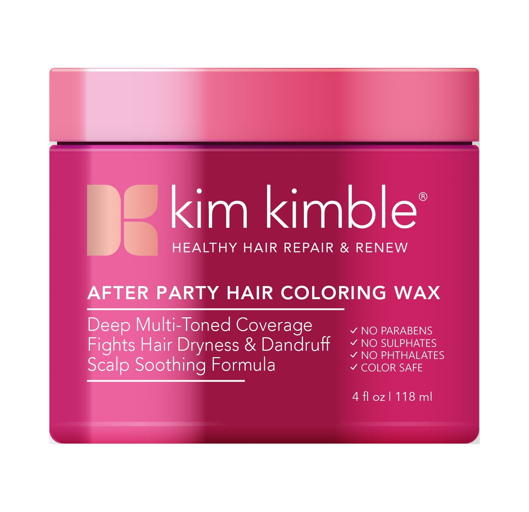 Kim Kimble After Party Hair Coloring Conditioning Wax - Red - Walmart.com
