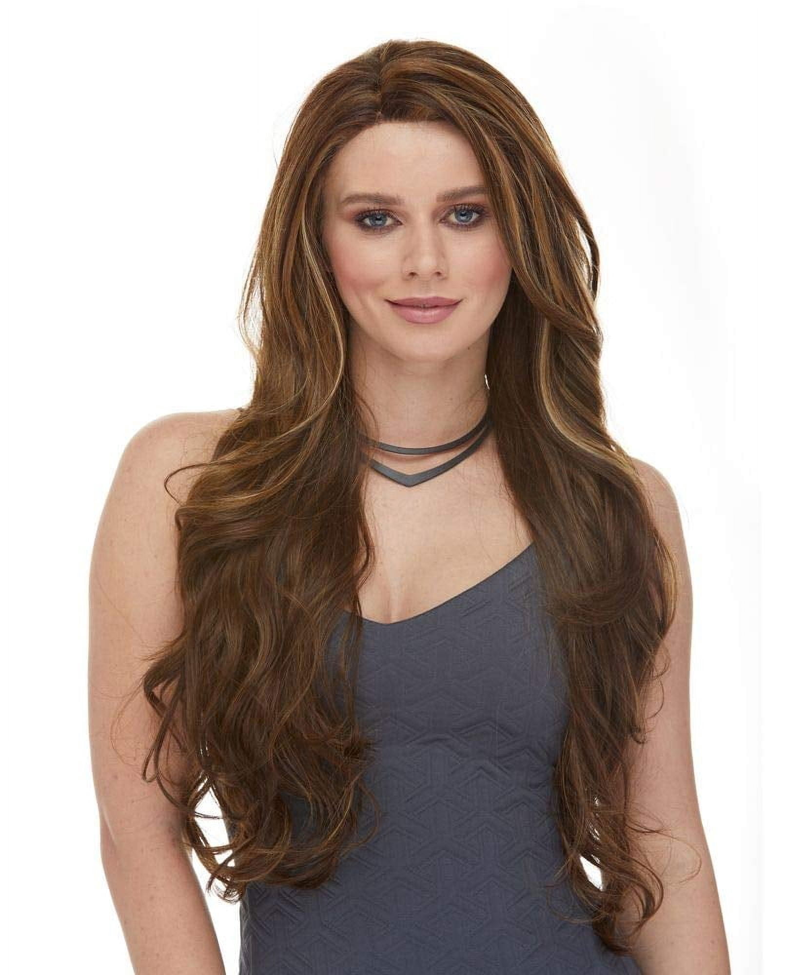 Kim Lace Front Wig Color FS4/30 - Sepia Wigs 26" Long Curly 100% Futura ...