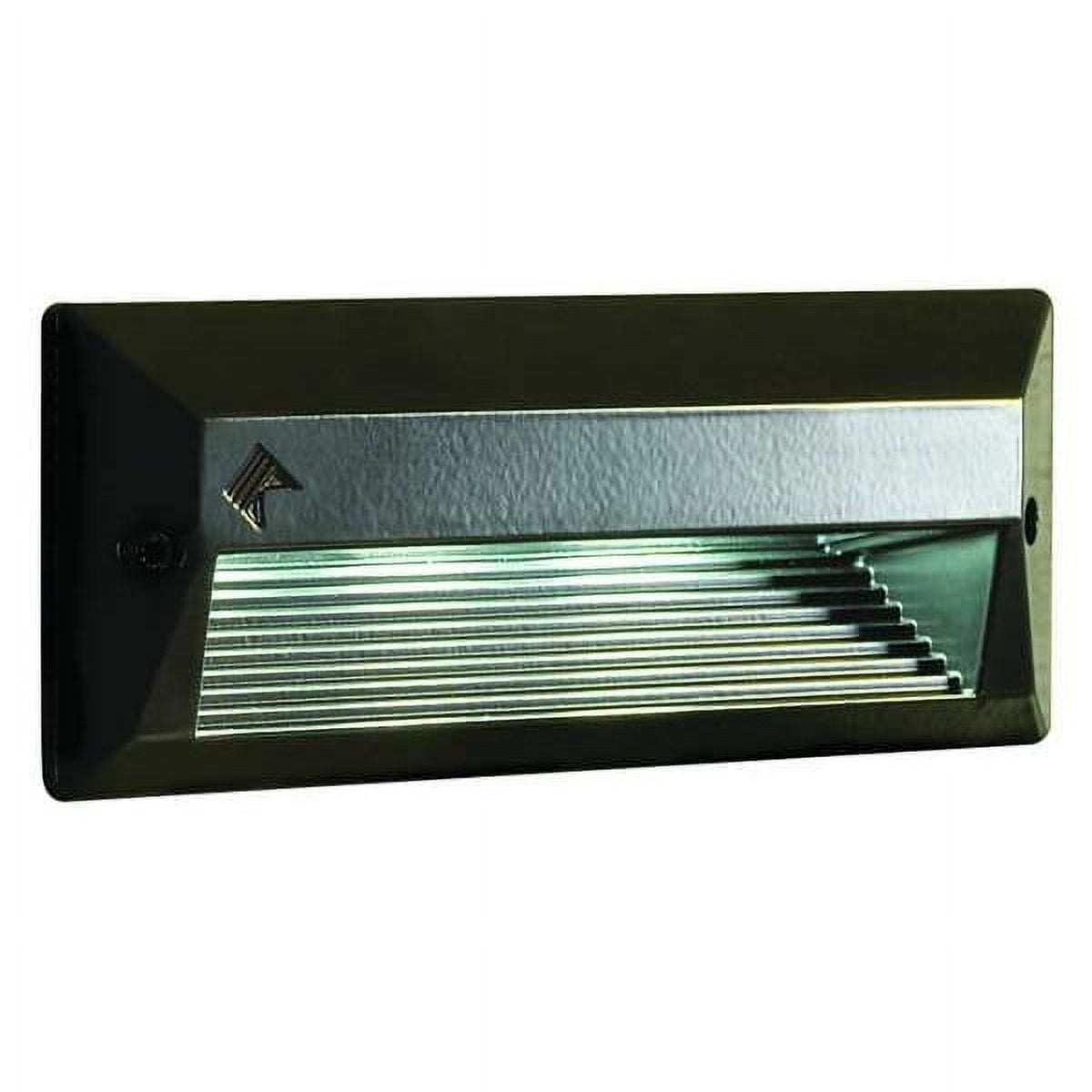 Kim Lighting Step Light,LED,Surface Mnt,61 lm,Black EL807/3L3KUV/BL ...
