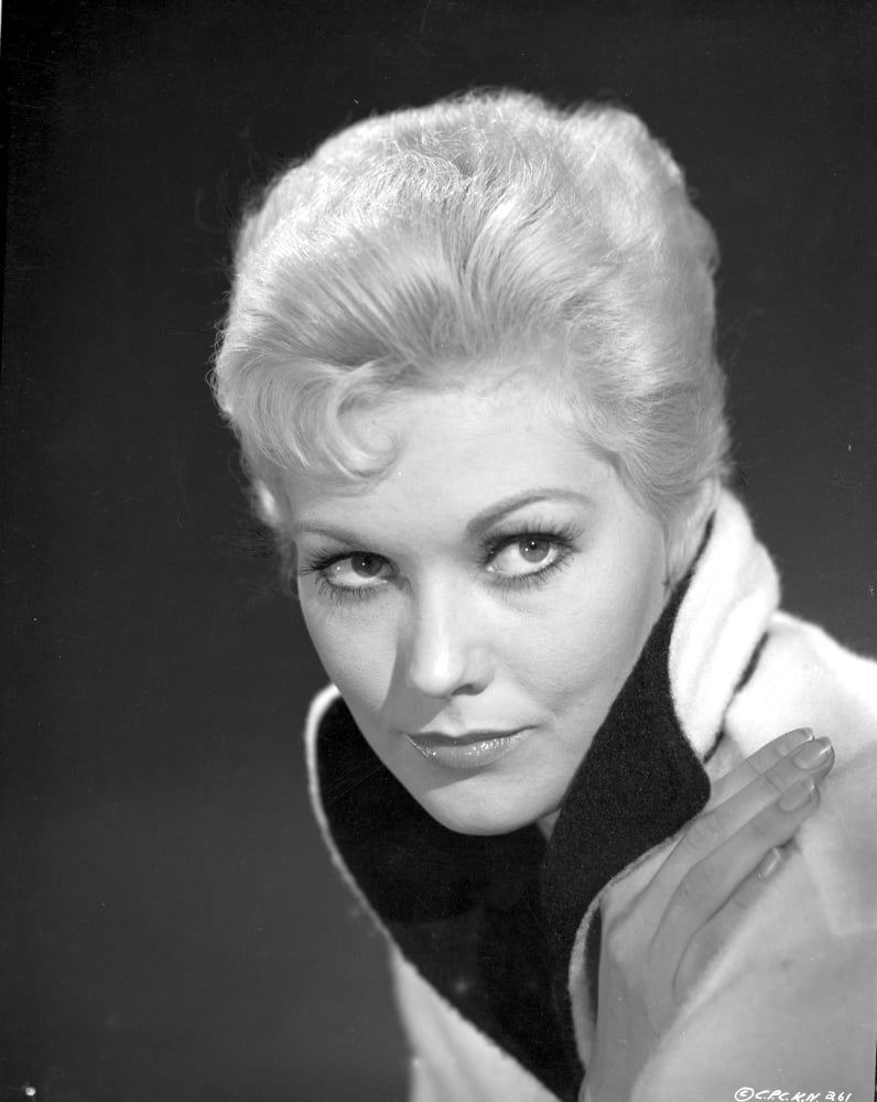 Kim Novak Black and White Close Up Portrait Photo Print (24 x 30 ...