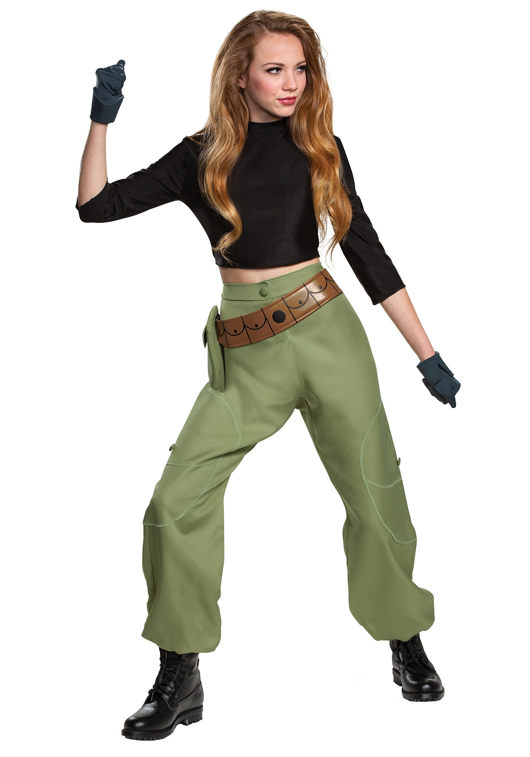Kim Possible Animated Series Women's Kim Possible Costume - Walmart.com