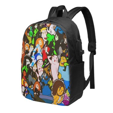 REAL MADRID LIGHT BACKPACK W/ SMALL FRONT POCKET - Walmart.com