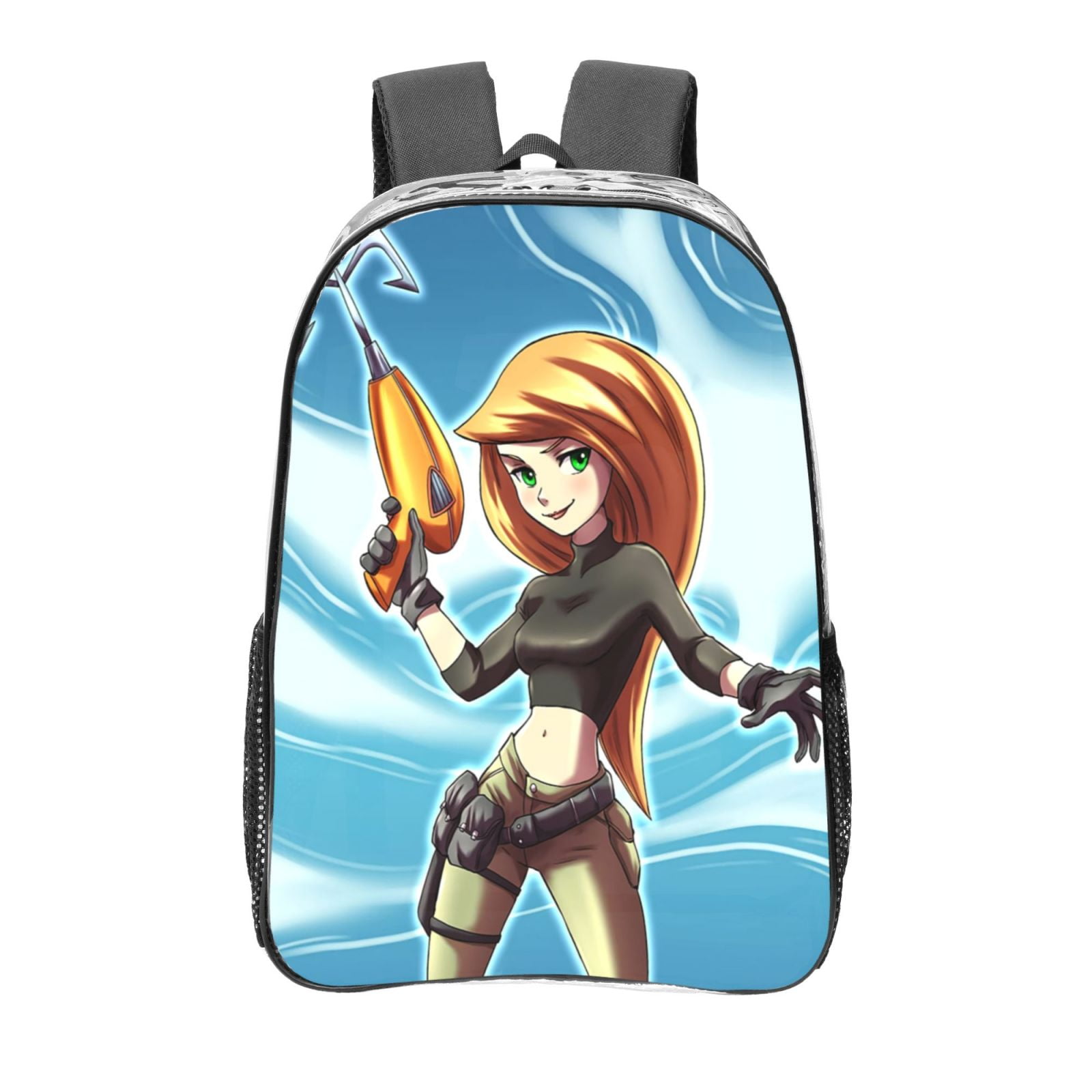 Kim Possible Clear Backpack 16 Inch Large Capacity PVC Transparent ...