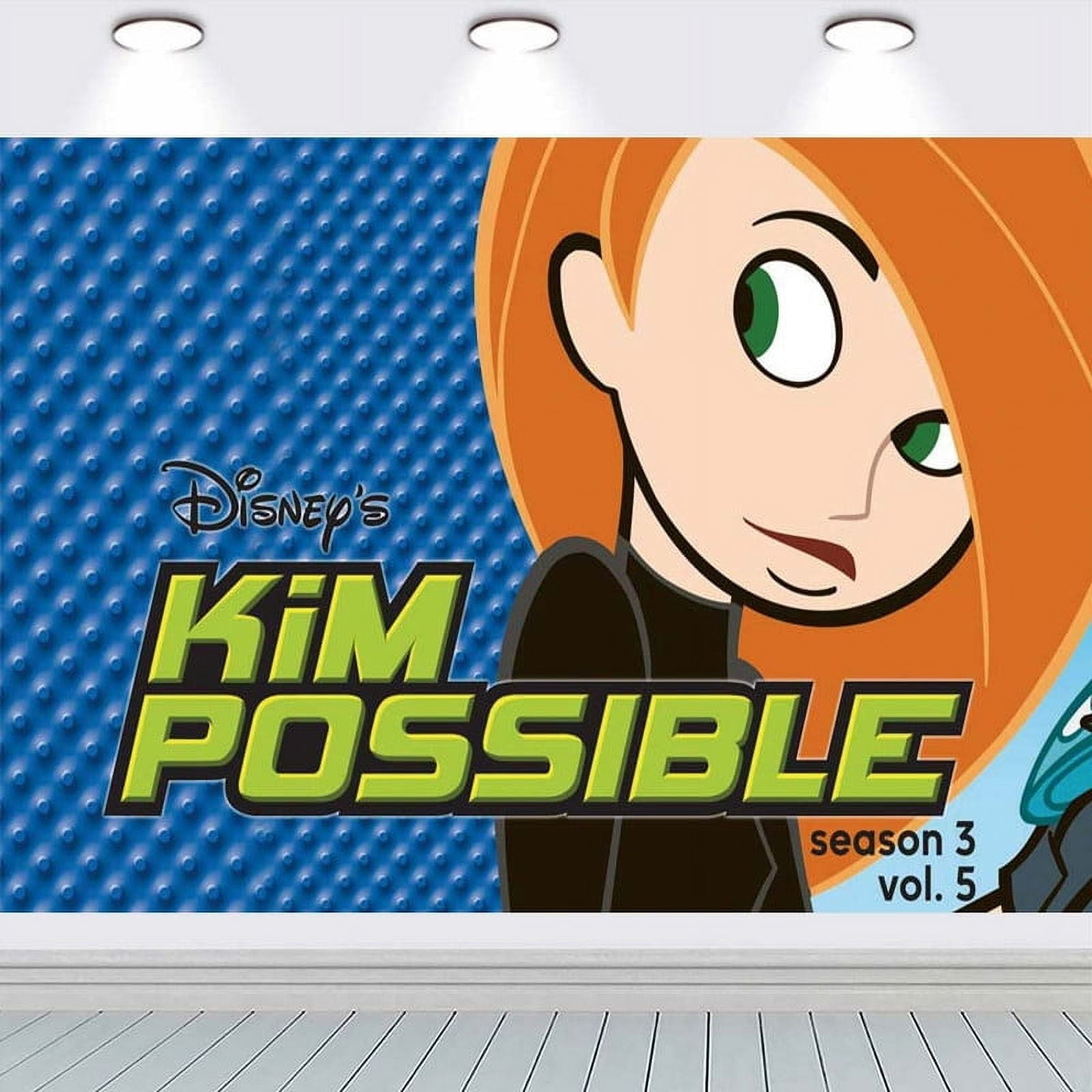Kim Possible Party Supplies Backdrop Banner Poster Birthday Decorations ...