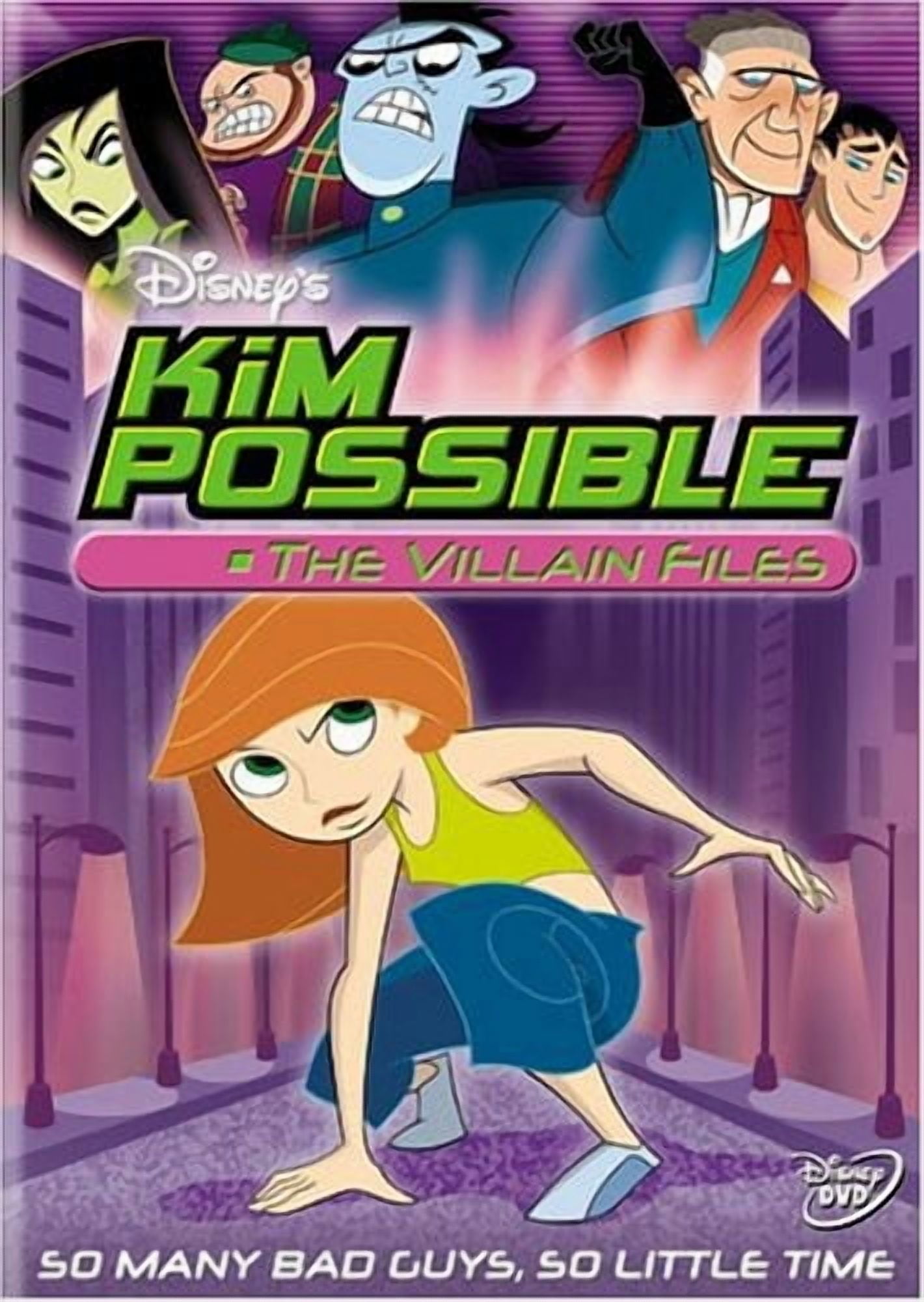 Kim Possible: The Villain Files (DVD), Walt Disney Video, Kids & Family ...