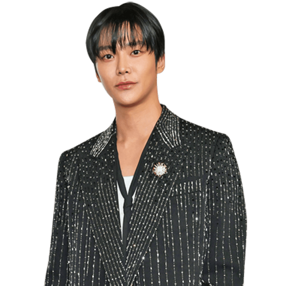 Kim Seok-Woo (Black Suit) Half Body Buddy Cutout - Walmart.com