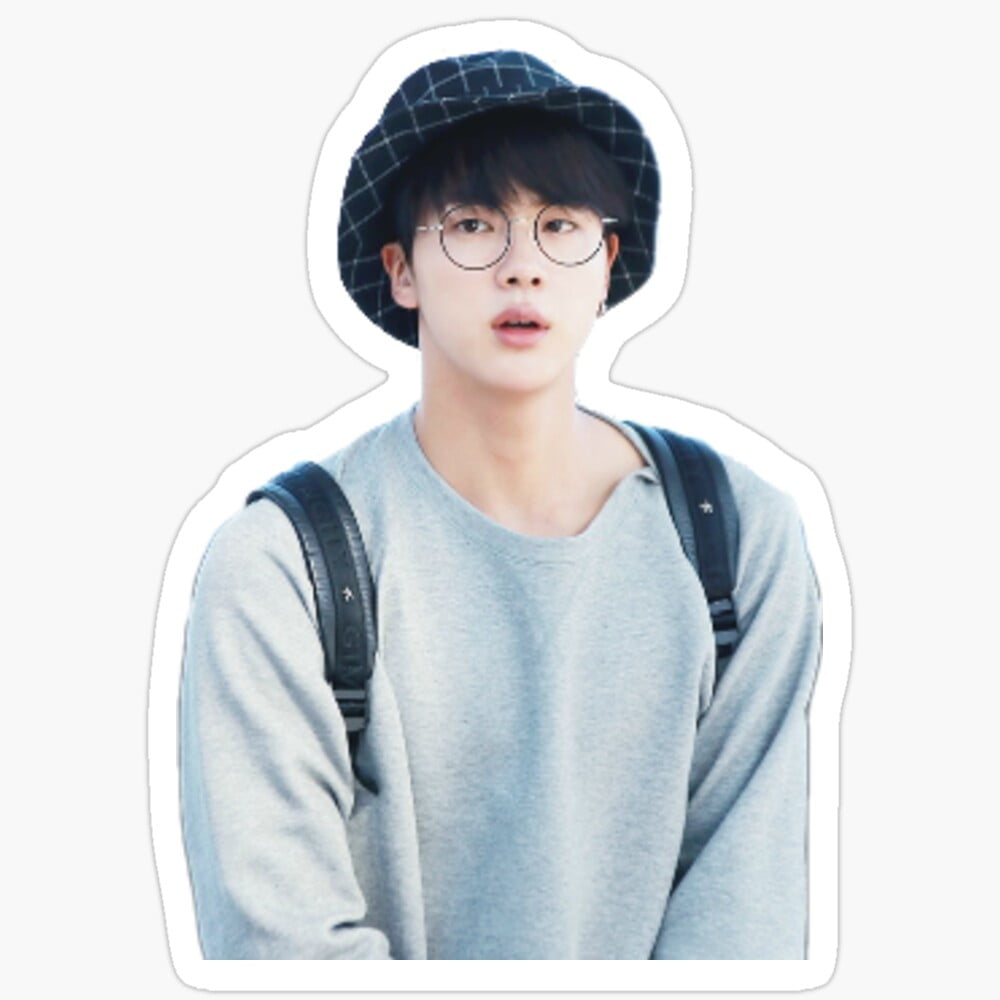 Kim Seokjin Bts Sticker Phone Decal Water Bottle Stickers Car Decals ...