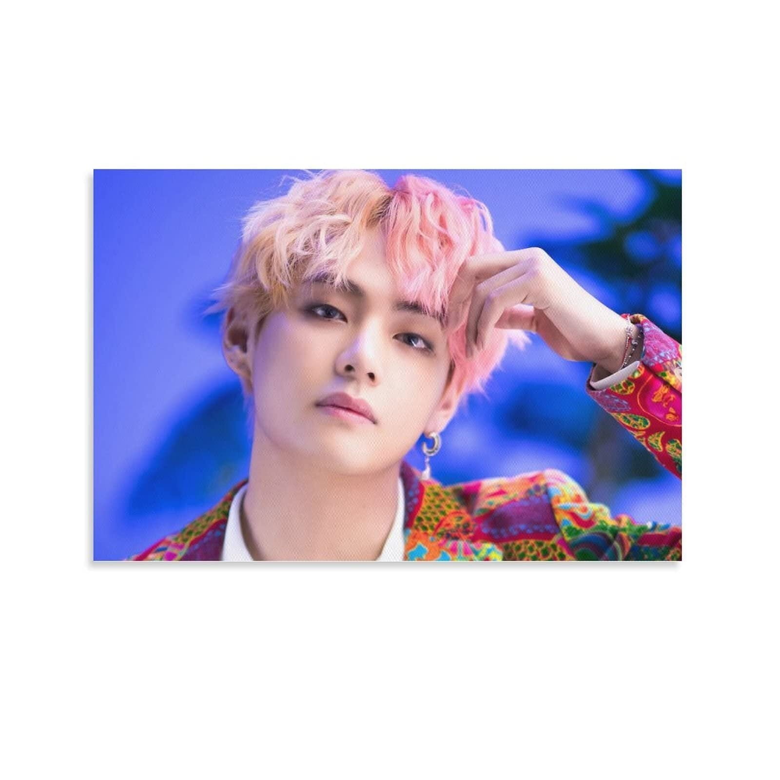 Kim Tae Hyung, The Most Handsome Male Singer in South Korea Canvas ...