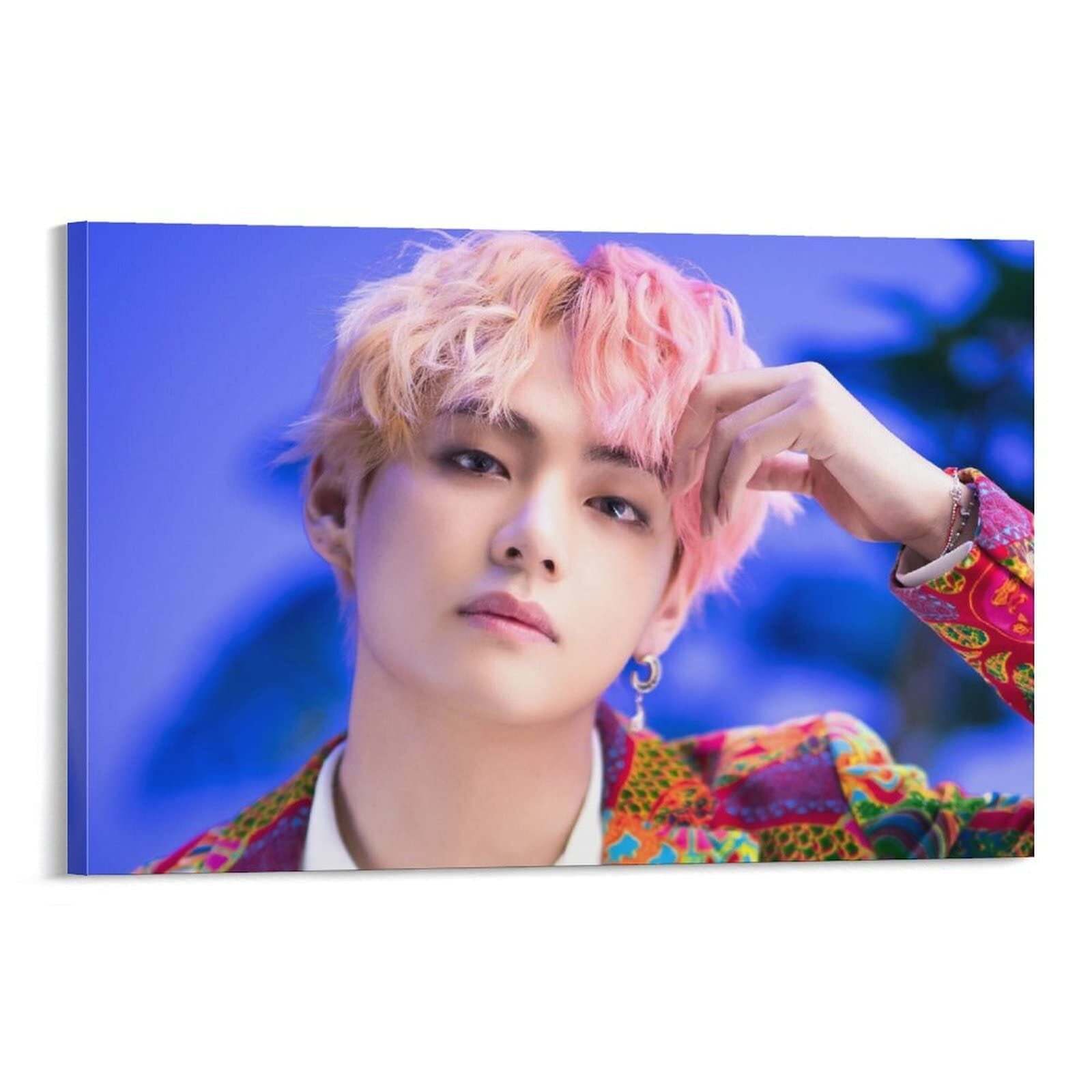 Kim Tae Hyung, The Most Handsome Male Singer in South Korea Canvas ...