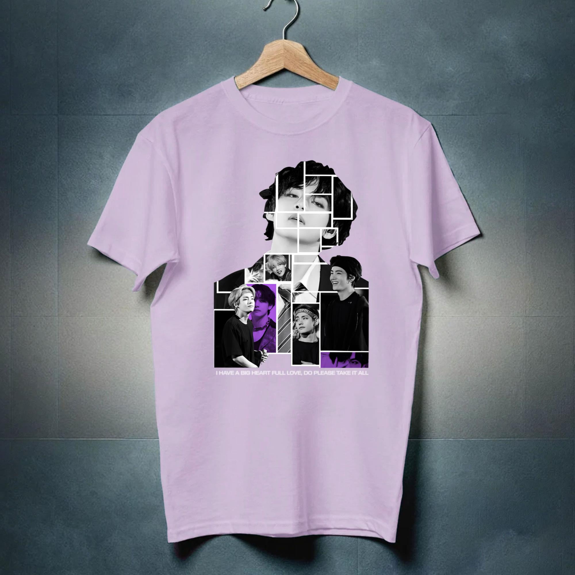 Kim Tae-hyung Streetwear T-Shirt, V BTS Shirt, TaeTae, BTS Gift, Kpop ...