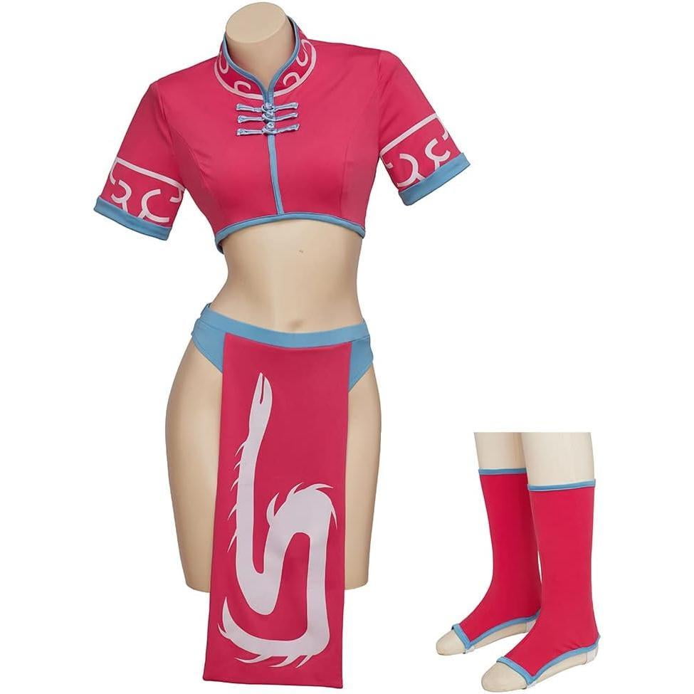 Kim Wu Instinct Inspired Tops and Skirt Suit Uniform Adult Women Set ...