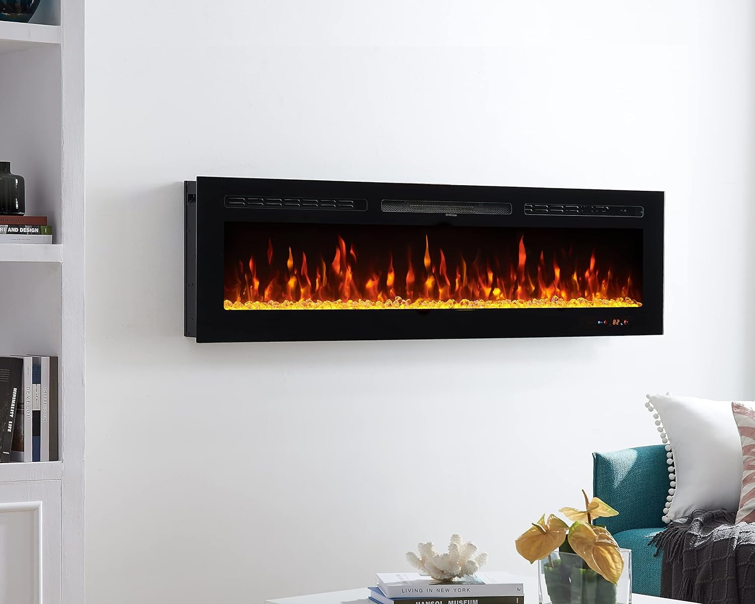 Kimball Electric Fireplace, Recessed & Wall Mounted Electric Fireplace ...