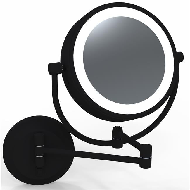 Kimball & Young Hardwired Neo Modern LED Lighted Wall Mirror, Matte ...