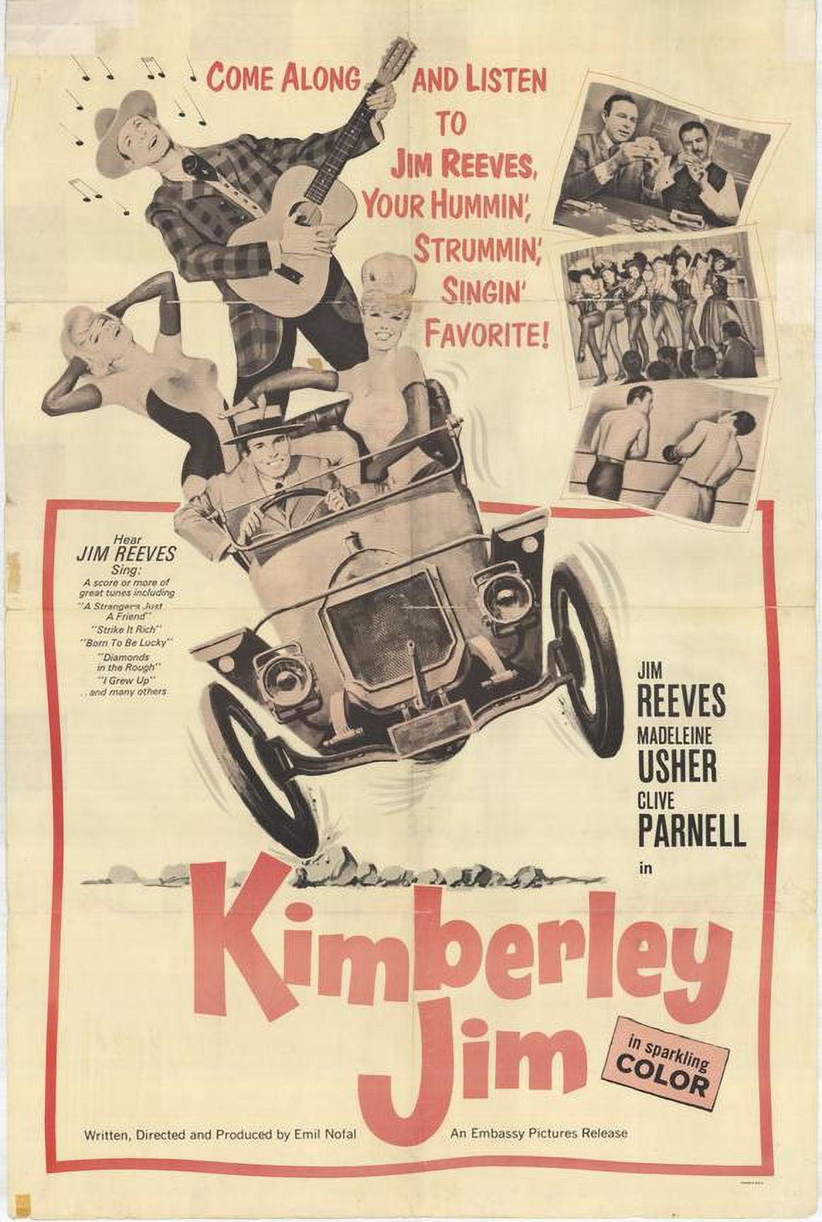 Kimberley Jim - movie POSTER (Style A) (27" x 40") (1965) - Walmart.com