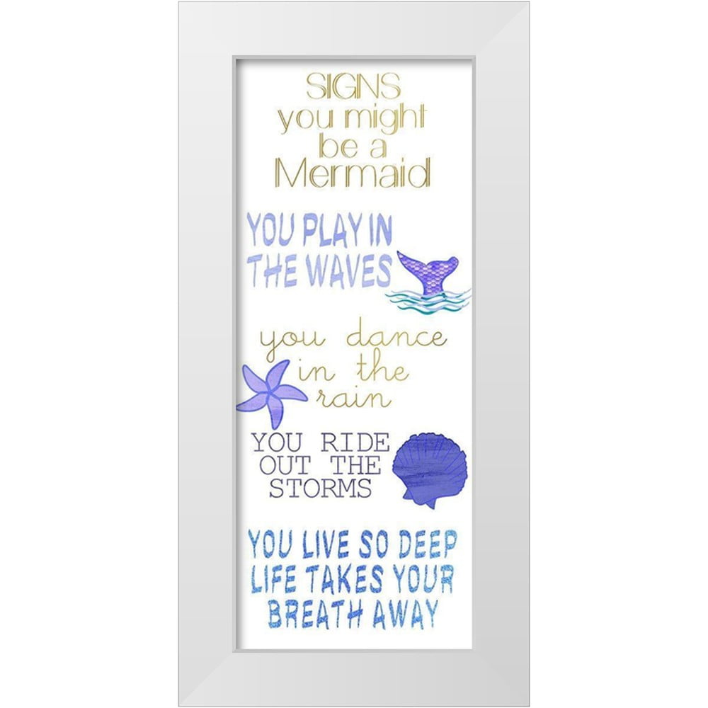 Kimberly, Allen 10x18 White Modern Wood Framed Museum Art Print Titled ...