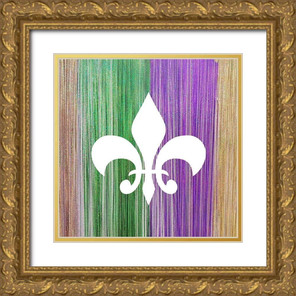 Kimberly, Allen 12x12 Gold Ornate Wood Framed with Double Matting ...
