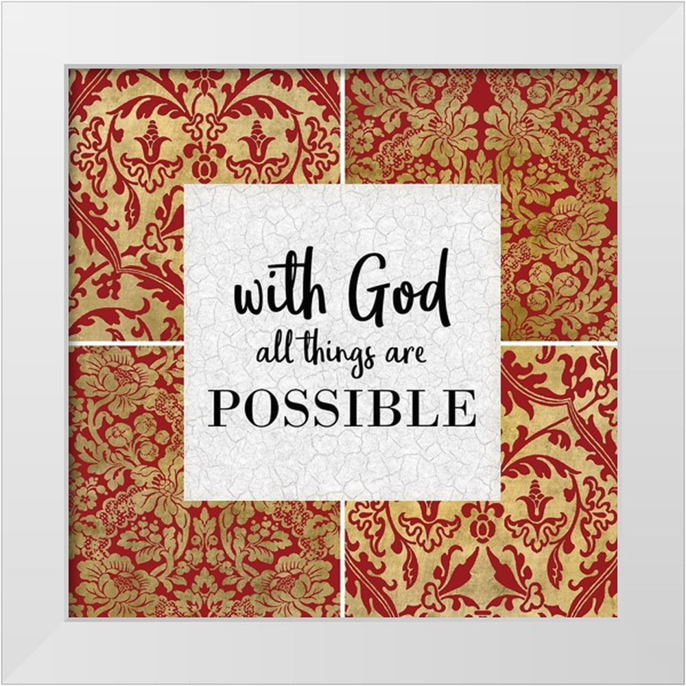 Kimberly, Allen 12x12 White Modern Wood Framed Museum Art Print Titled ...