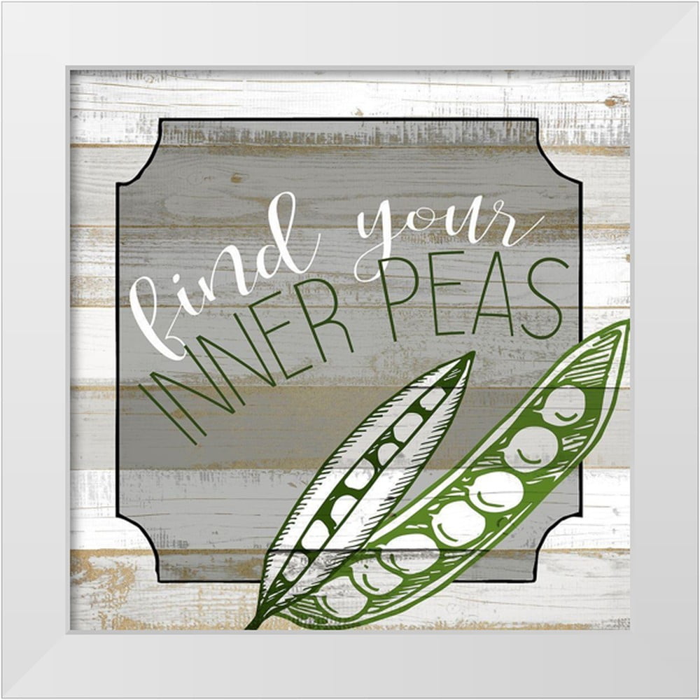 Kimberly, Allen 12x12 White Modern Wood Framed Museum Art Print Titled ...