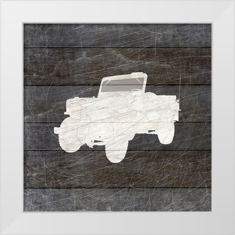 Kimberly, Allen 12x12 White Modern Wood Framed Museum Art Print Titled ...