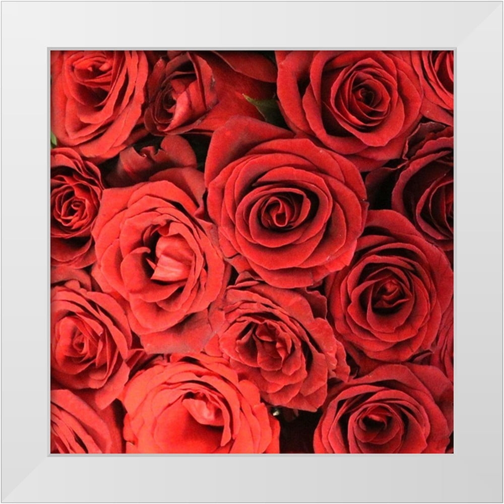 Kimberly, Allen 12x12 White Modern Wood Framed Museum Art Print Titled ...