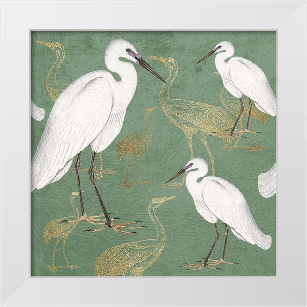 Kimberly, Allen 12x12 White Modern Wood Framed Museum Art Print Titled ...