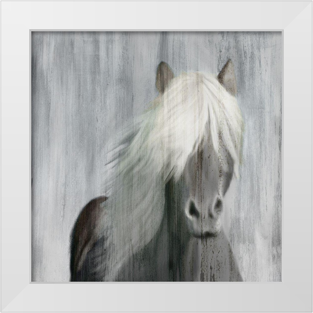 Kimberly, Allen 12x12 White Modern Wood Framed Museum Art Print Titled ...