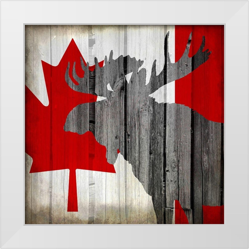 Kimberly, Allen 12x12 White Modern Wood Framed Museum Art Print Titled ...