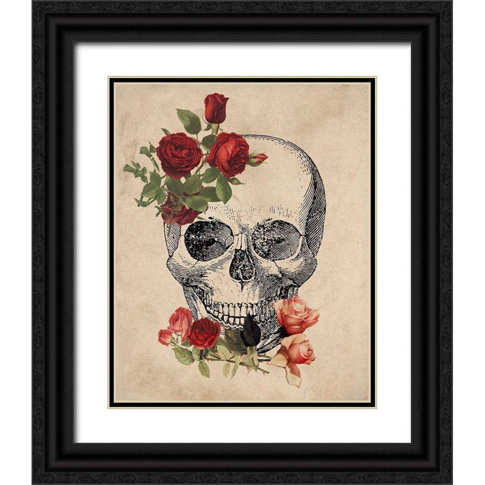 Kimberly, Allen 12x14 Black Ornate Wood Framed with Double Matting ...