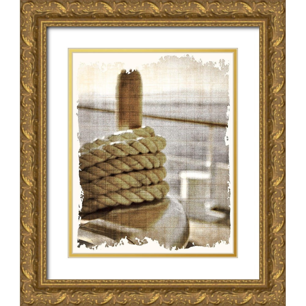 Kimberly, Allen 12x14 Gold Ornate Wood Framed with Double Matting ...