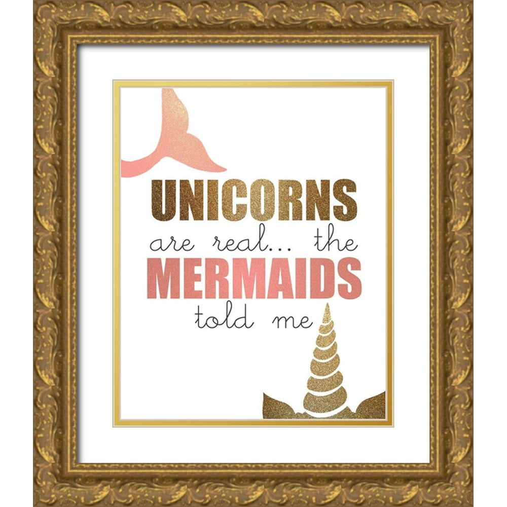 Kimberly, Allen 12x14 Gold Ornate Wood Framed with Double Matting ...