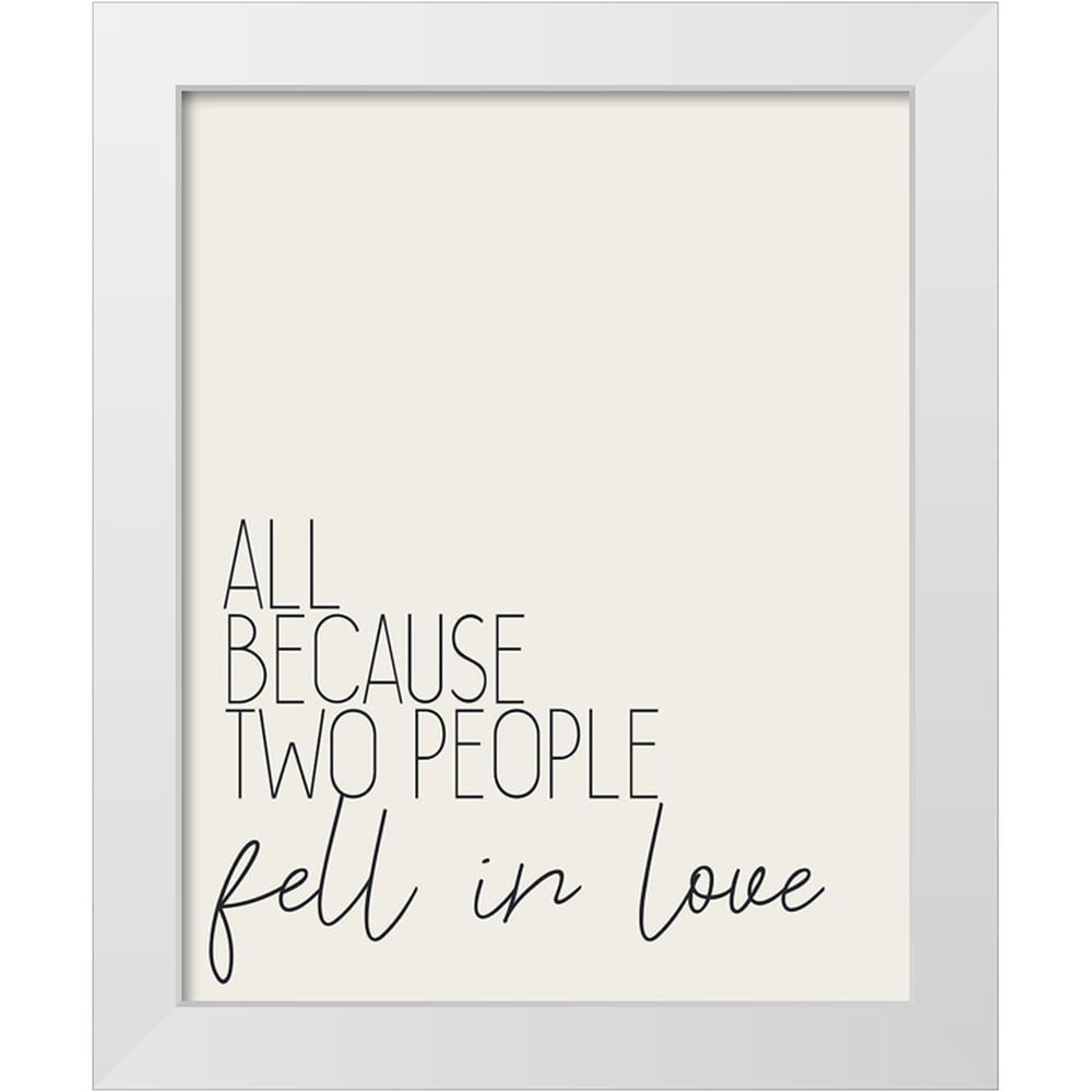 Kimberly, Allen 12x14 White Modern Wood Framed Museum Art Print Titled ...
