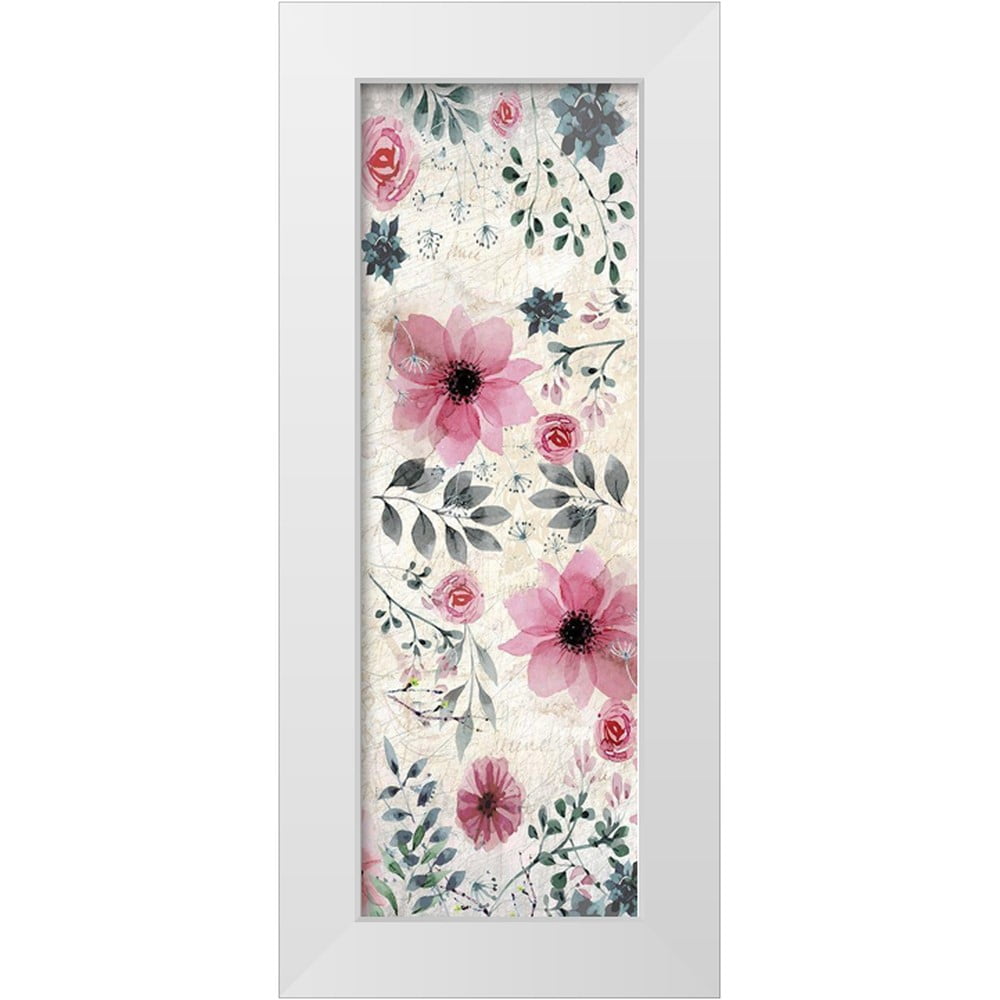 Kimberly, Allen 13x32 White Modern Wood Framed Museum Art Print Titled ...