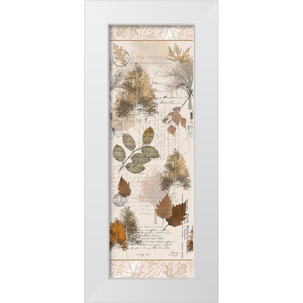 Kimberly, Allen 13x32 White Modern Wood Framed Museum Art Print Titled ...