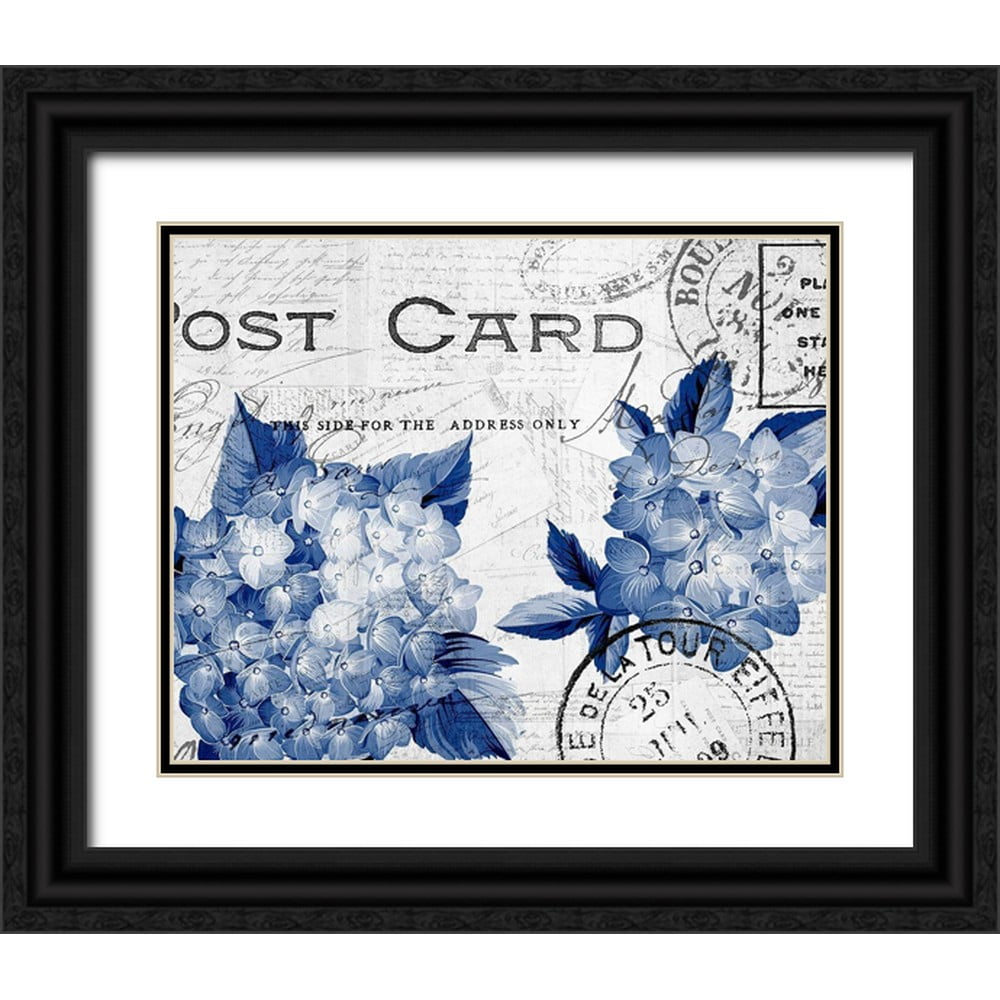 Kimberly, Allen 14x12 Black Ornate Wood Framed with Double Matting ...