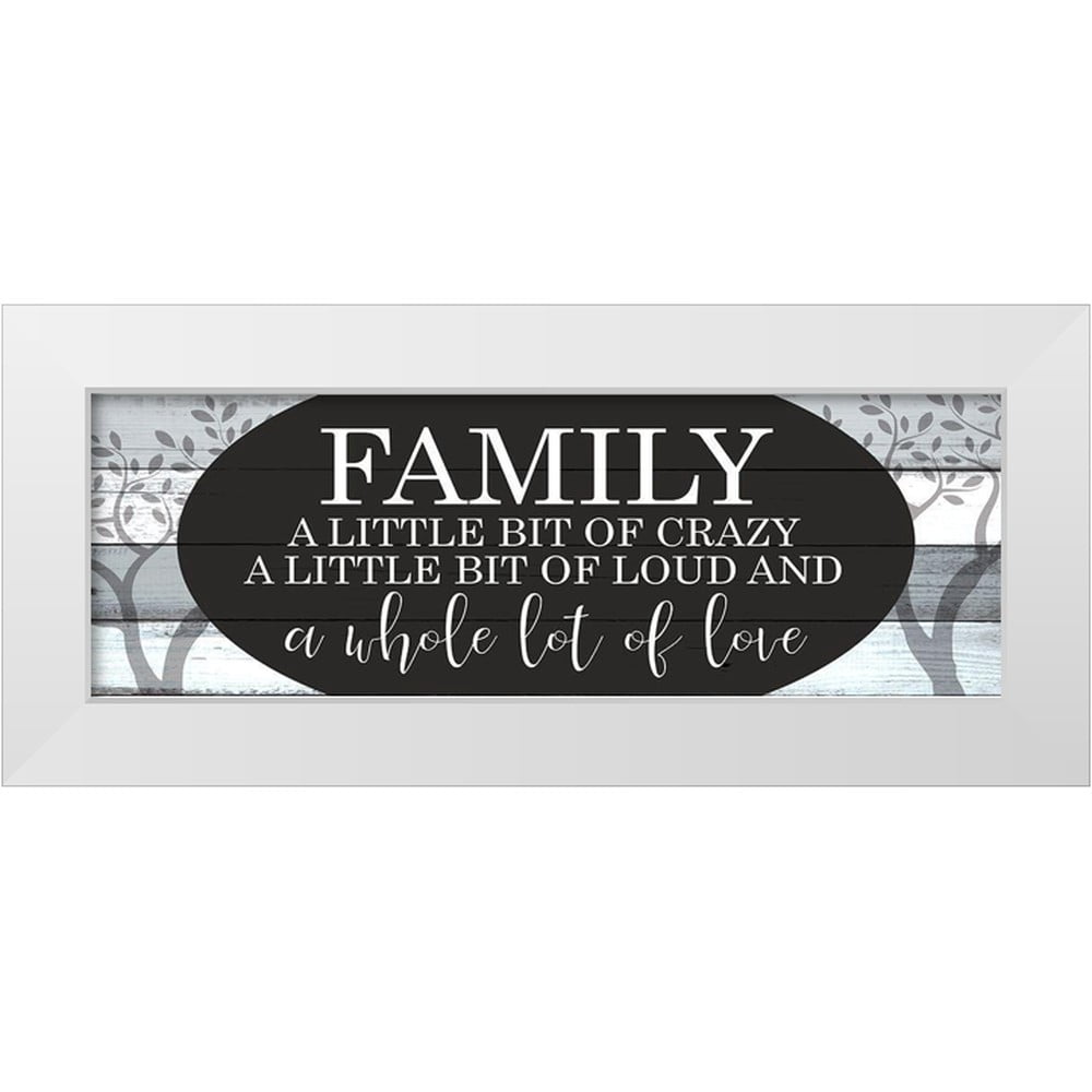 Kimberly, Allen 14x7 White Modern Wood Framed Museum Art Print Titled ...