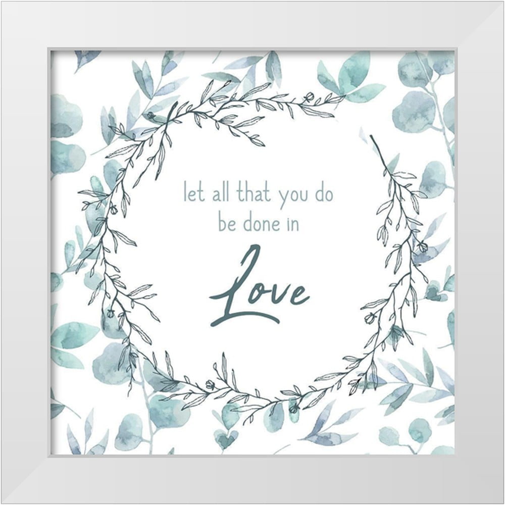 Kimberly, Allen 15x15 White Modern Wood Framed Museum Art Print Titled ...