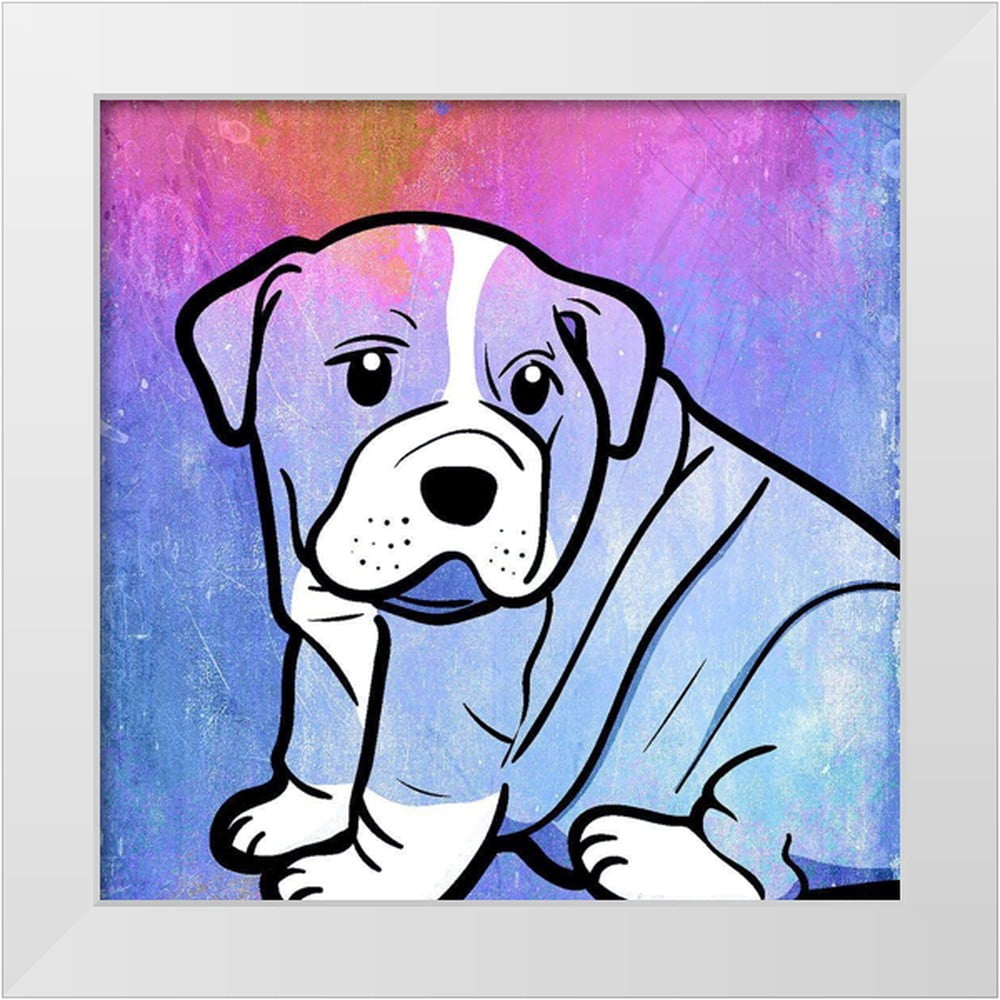 Kimberly, Allen 15x15 White Modern Wood Framed Museum Art Print Titled ...