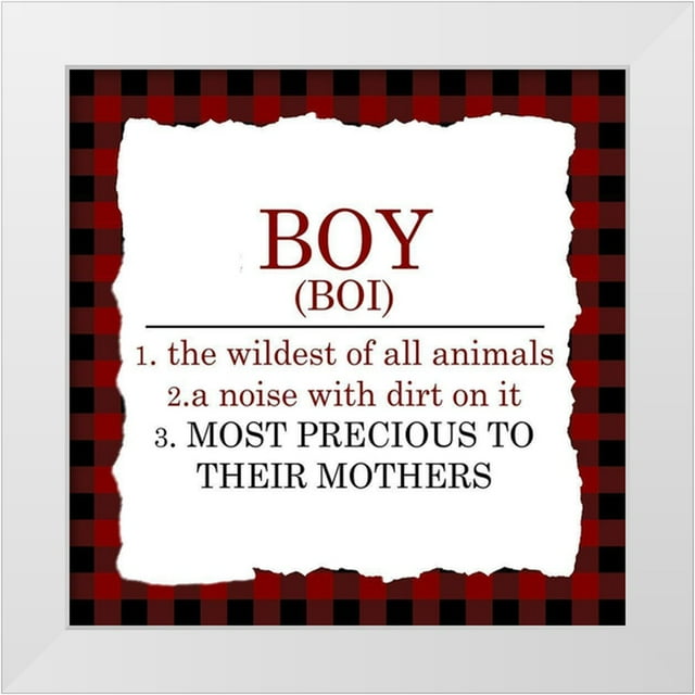 Kimberly, Allen 15x15 White Modern Wood Framed Museum Art Print Titled ...