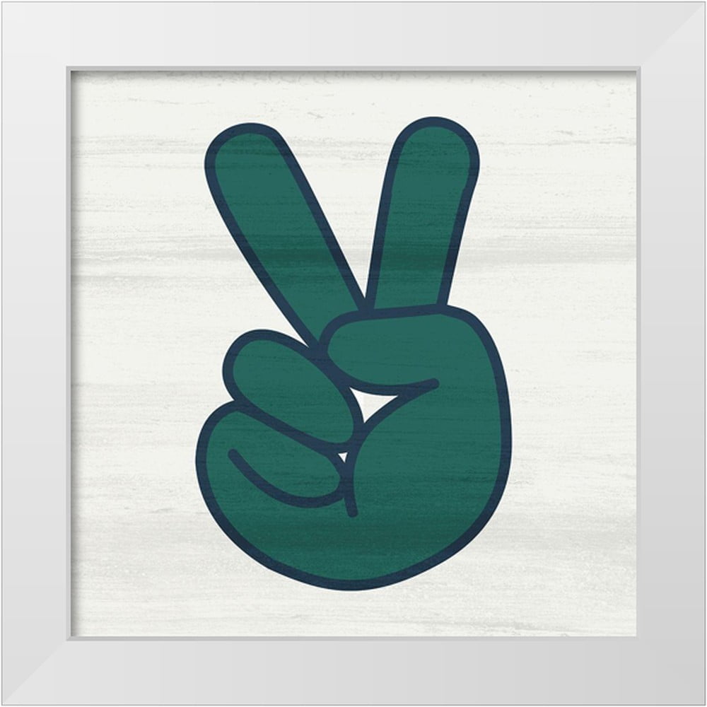 Kimberly, Allen 15x15 White Modern Wood Framed Museum Art Print Titled ...