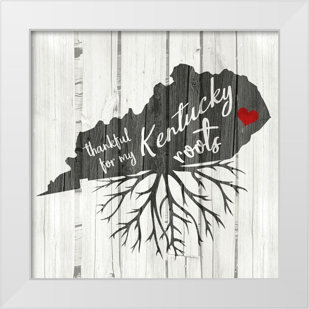 Kimberly, Allen 15x15 White Modern Wood Framed Museum Art Print Titled ...