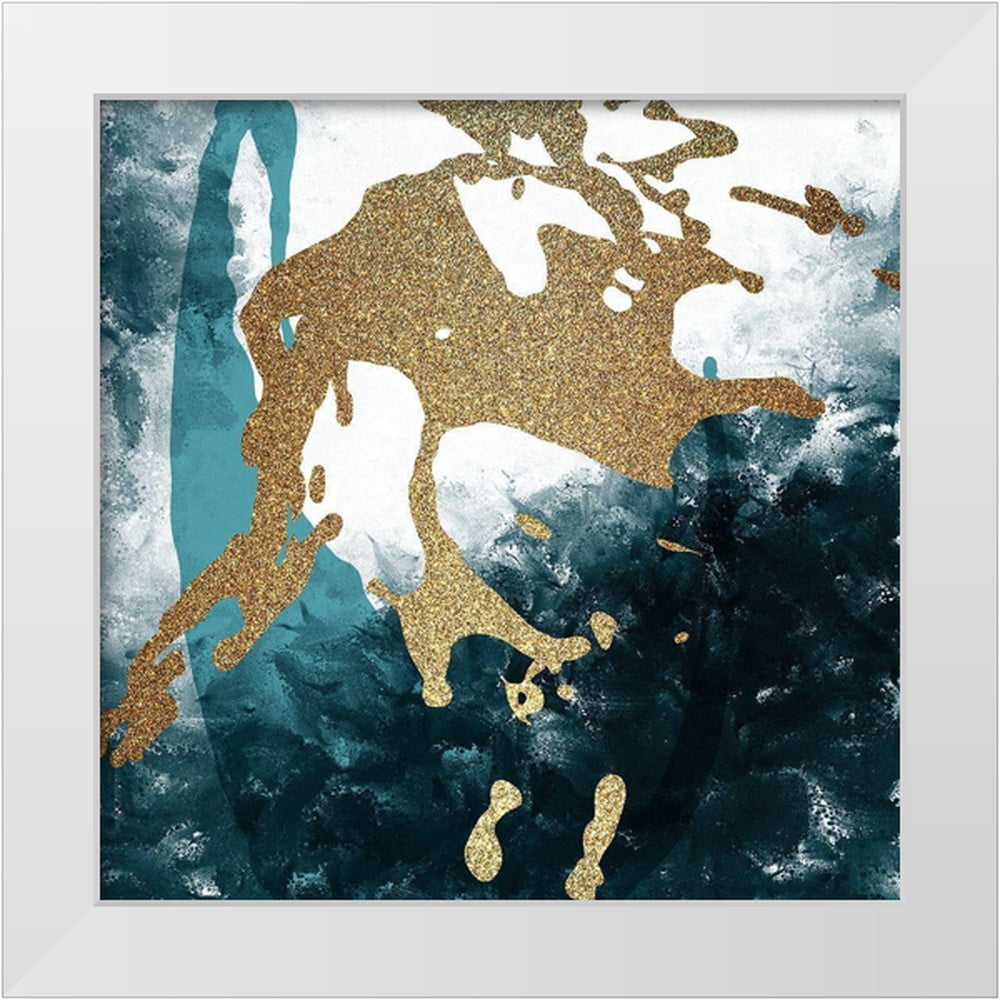 Kimberly, Allen 15x15 White Modern Wood Framed Museum Art Print Titled ...