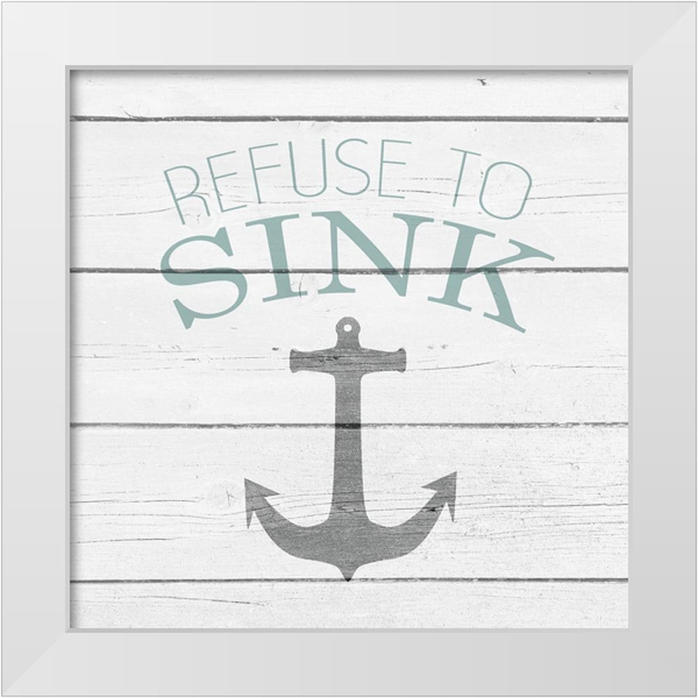 Kimberly, Allen 15x15 White Modern Wood Framed Museum Art Print Titled ...