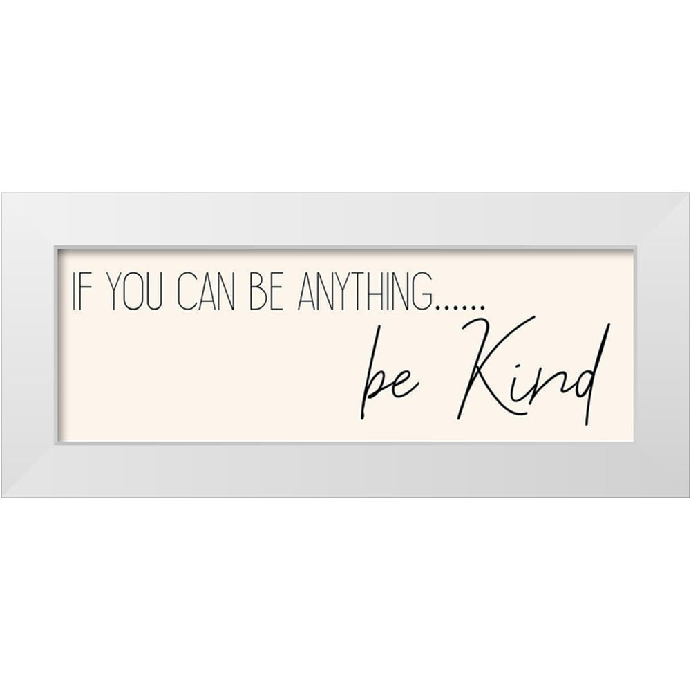 Kimberly, Allen 18x9 White Modern Wood Framed Museum Art Print Titled ...