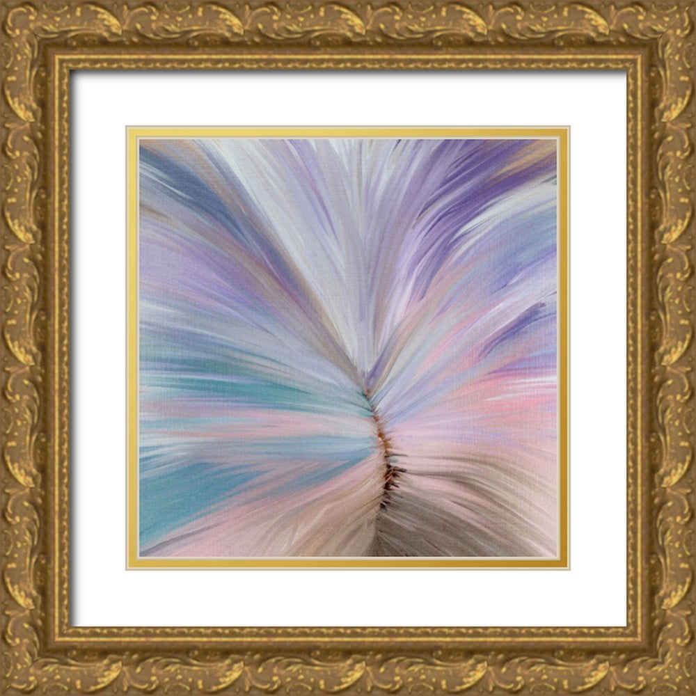 Kimberly, Allen 20x20 Gold Ornate Wood Framed with Double Matting ...